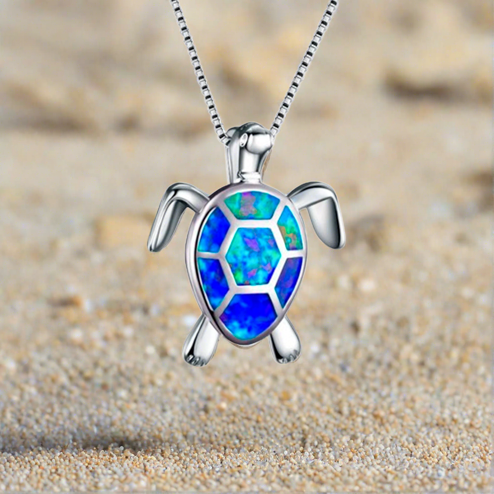 Save a Sea Turtle Necklace + Track A Real Turtle – Marinelife Mission